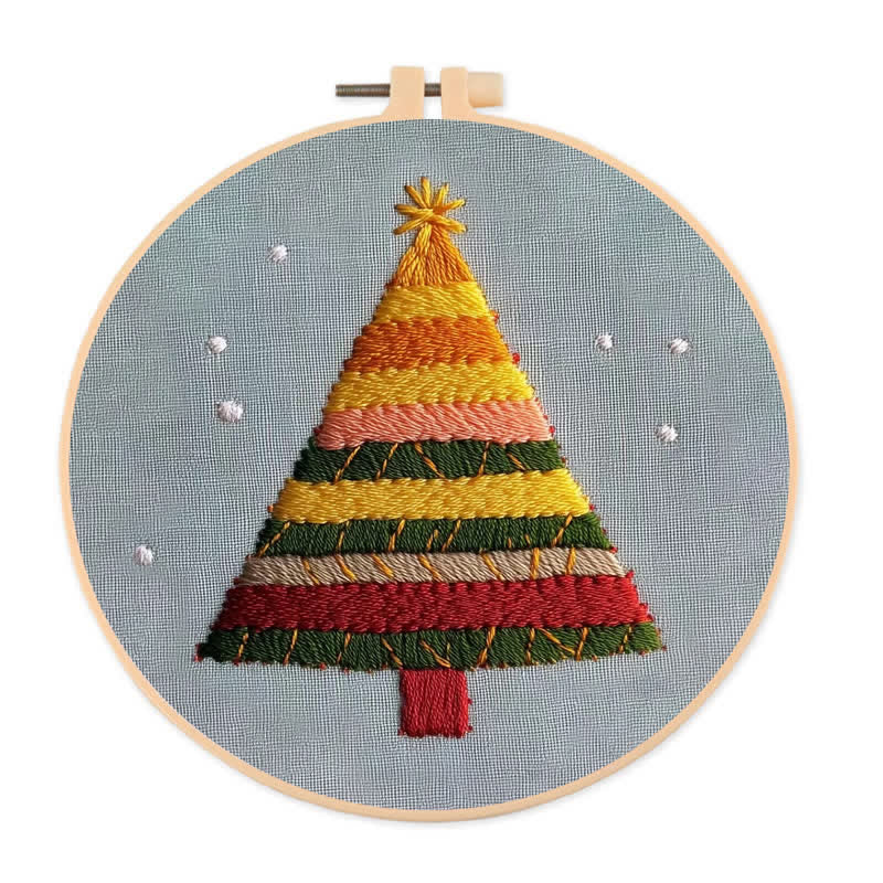 Rubbyoo Embroidery Kit -String Christmas Tree – uk.rubbyoo