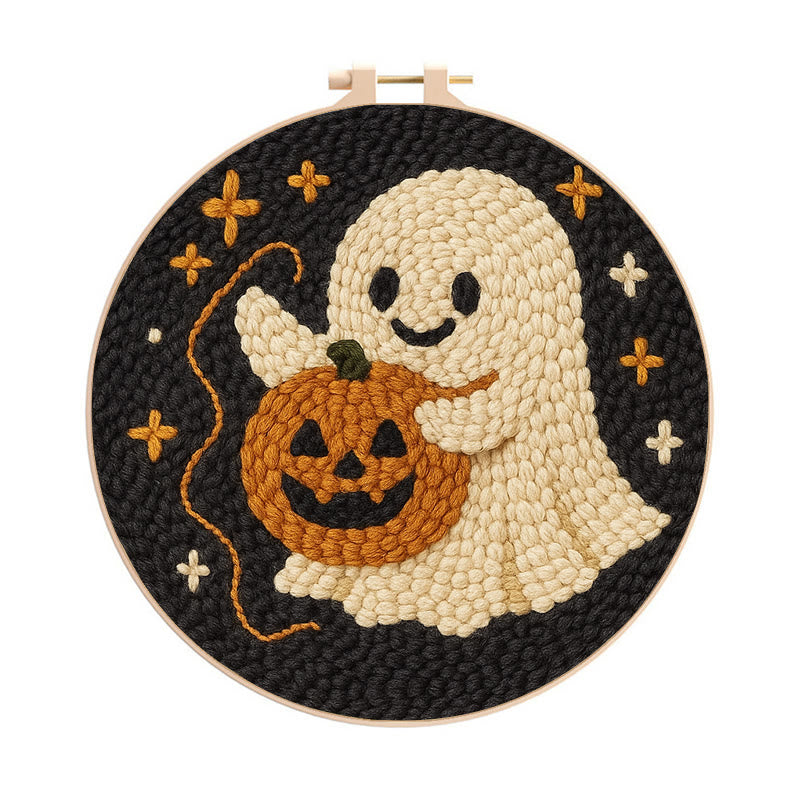 Sewing Ghost Punch Needle Kit - Easy Handmade Craft | Perfect Hallowee ...
